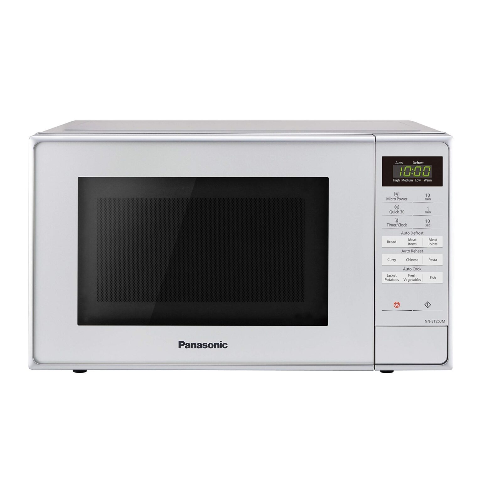 Panasonic 20L 800W Silver Microwave Oven NN-ST25JM - Sale - QC Electronics